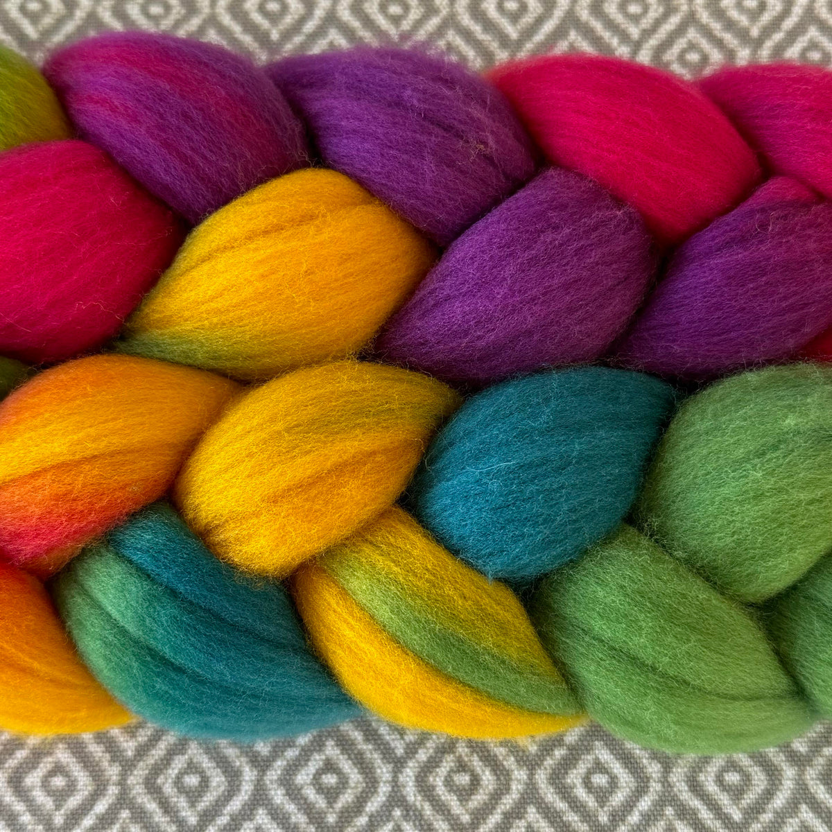 Rambouillet Wool Roving - Arcade – Greenwood Fiberworks