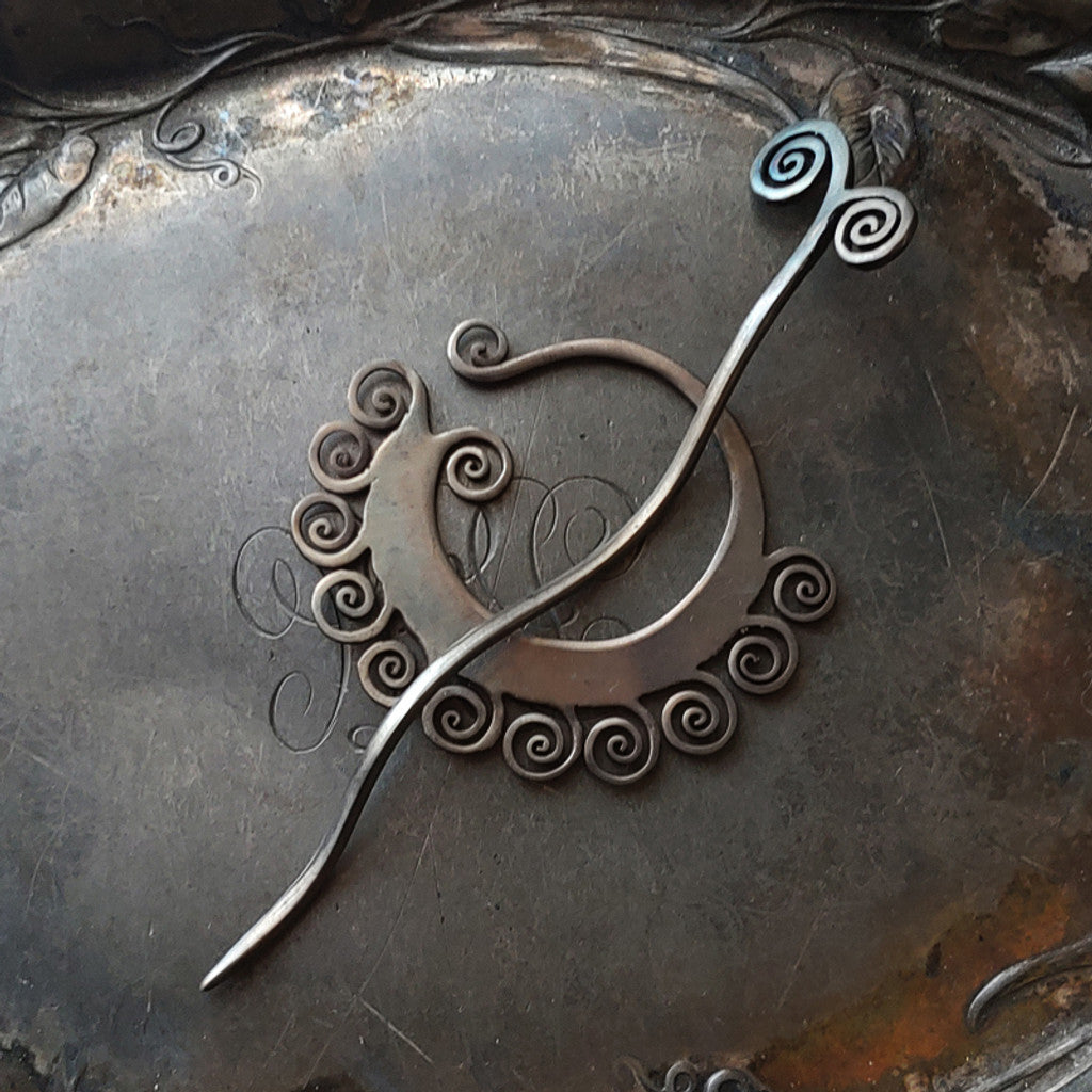 Jul Designs - Coil Shawl Pin – Greenwood Fiberworks