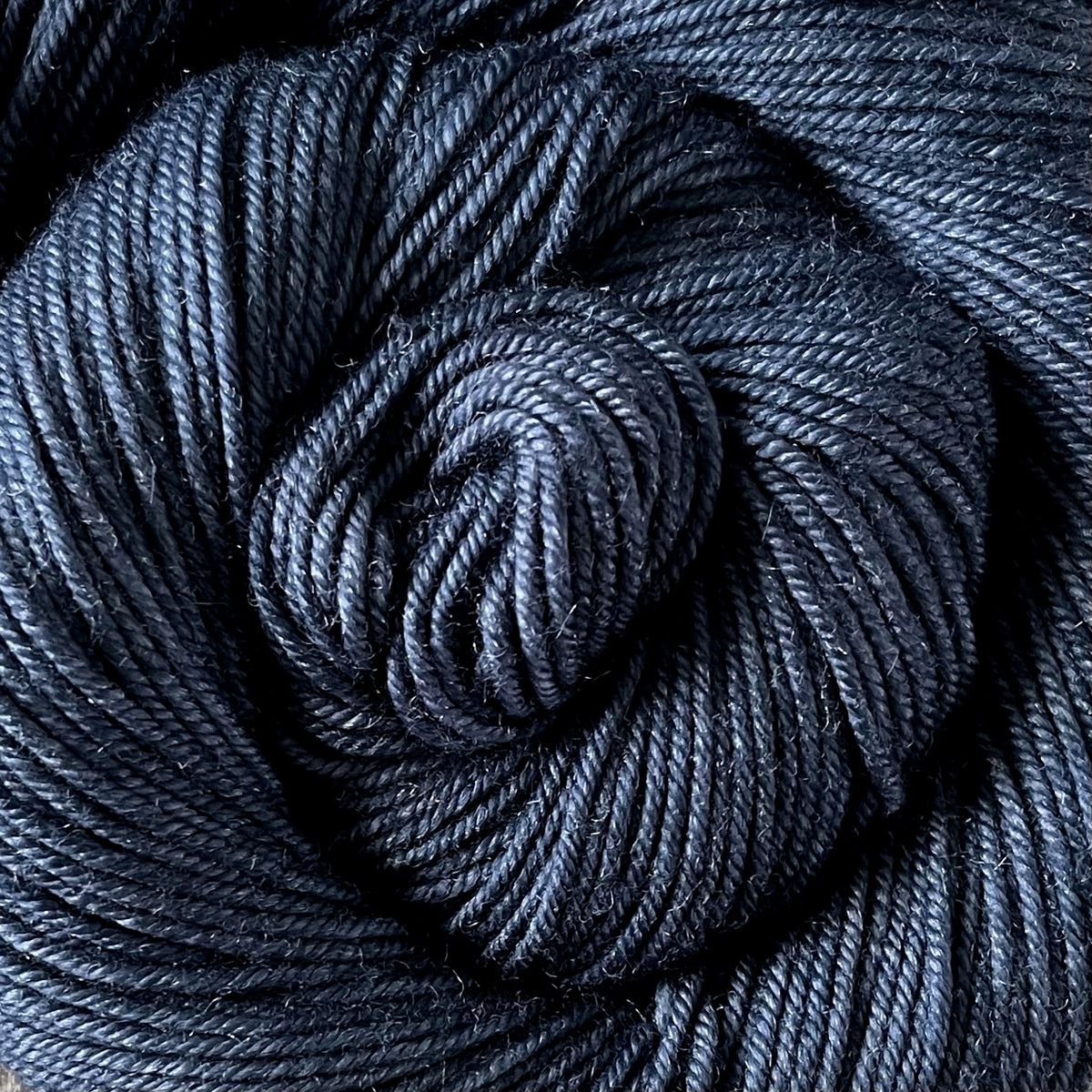 Luxe Yarn - Denim Semi Solid – Greenwood Fiberworks