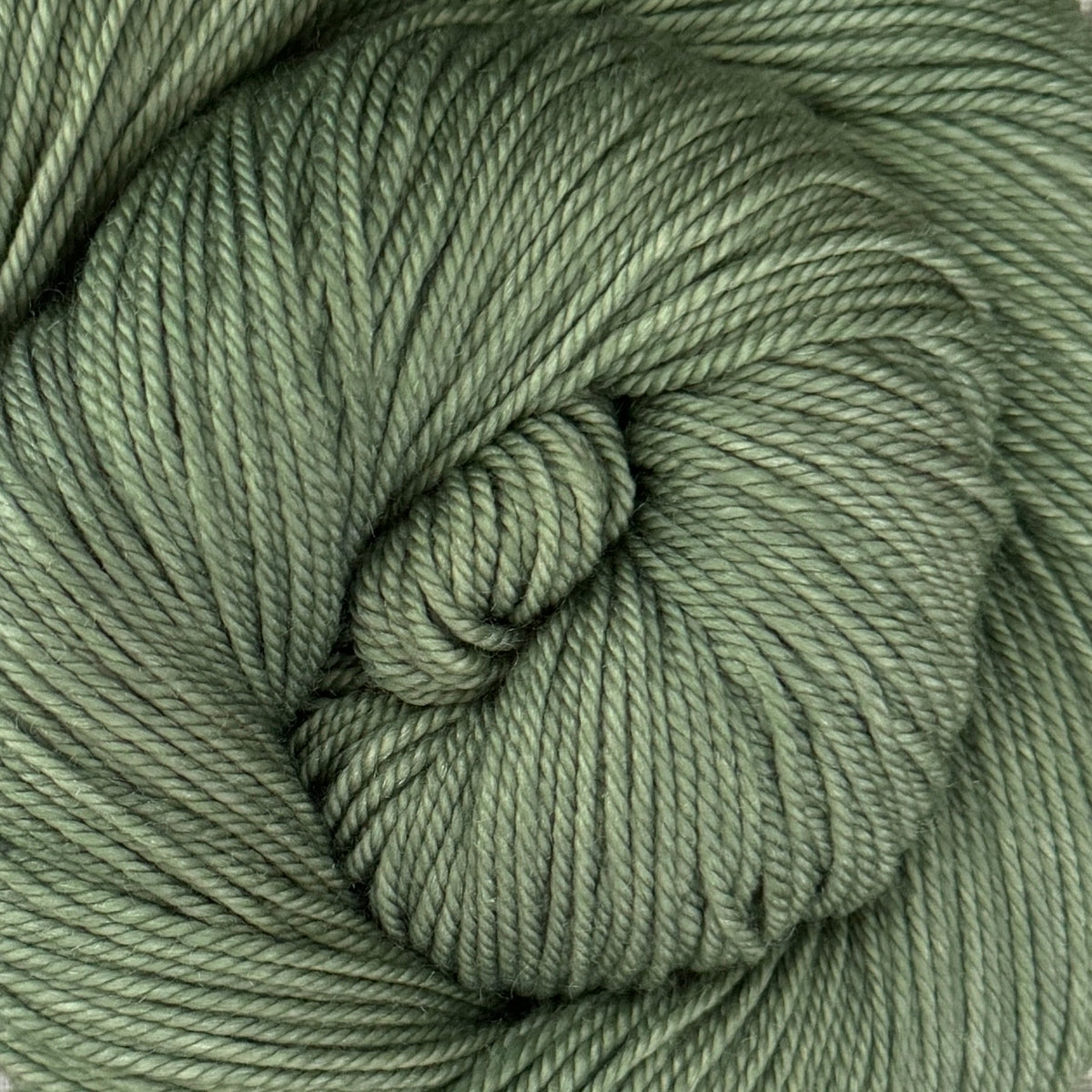 Dreamy DK Yarn - Sage Semi Solid – Greenwood Fiberworks
