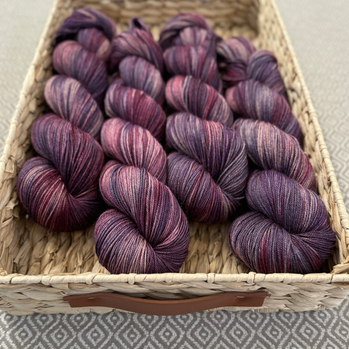 Yakity Yak Fingering Weight Yarn - Meteor Shower – Greenwood Fiberworks
