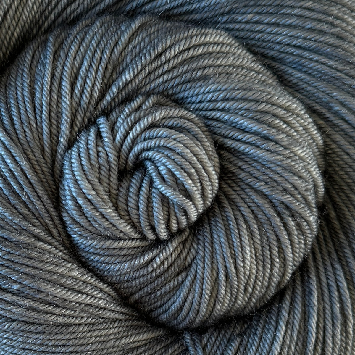 Luxe Yarn - Steel Semi Solid – Greenwood Fiberworks