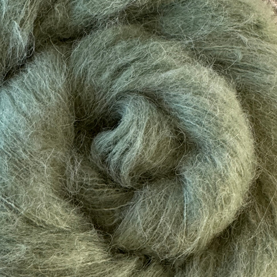 Halo Yarn - Sage Semi Solid – Greenwood Fiberworks