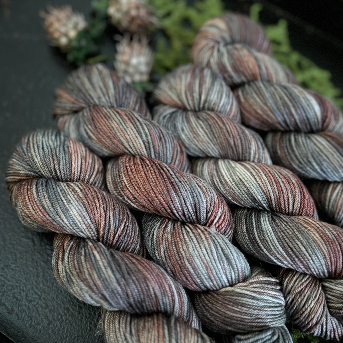 Luxe Yarn - January Birth Flower - Carnation – Greenwood Fiberworks