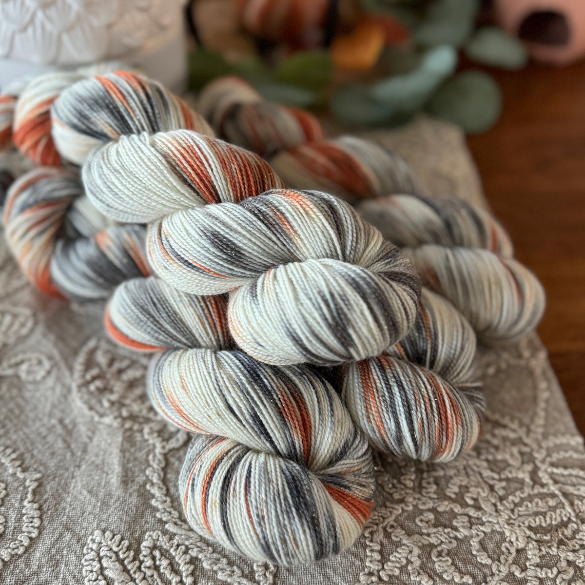 Gold Dust Yarn - October Birth Flower - Cosmos – Greenwood Fiberworks