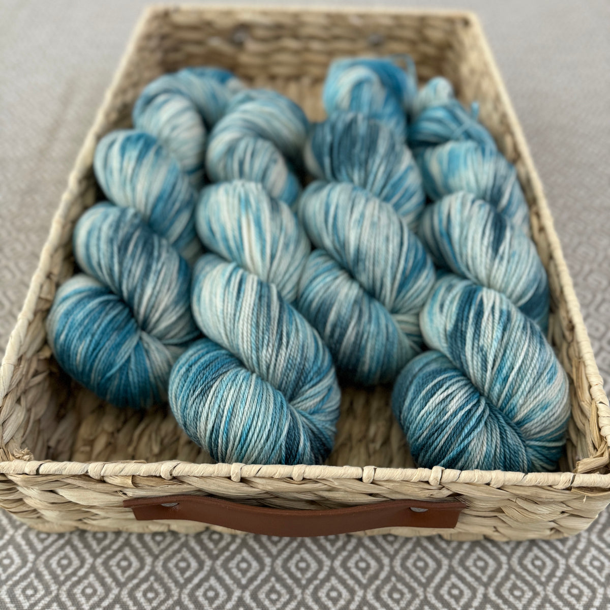 Indulgence Yarn - Shades of Turquoise – Greenwood Fiberworks