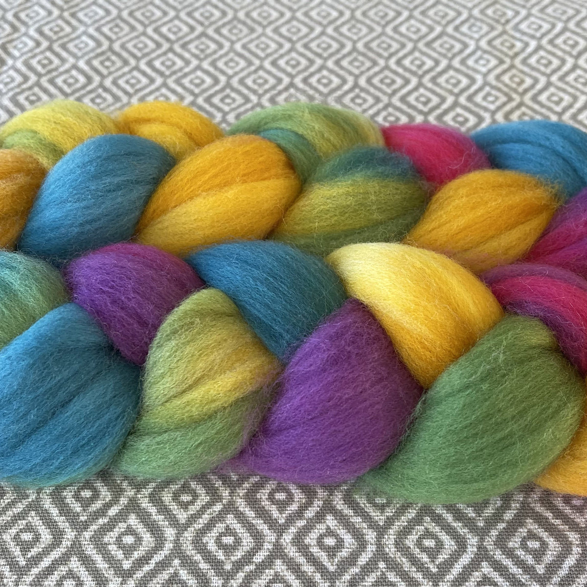 Targhee Wool Roving - Arcade – Greenwood Fiberworks