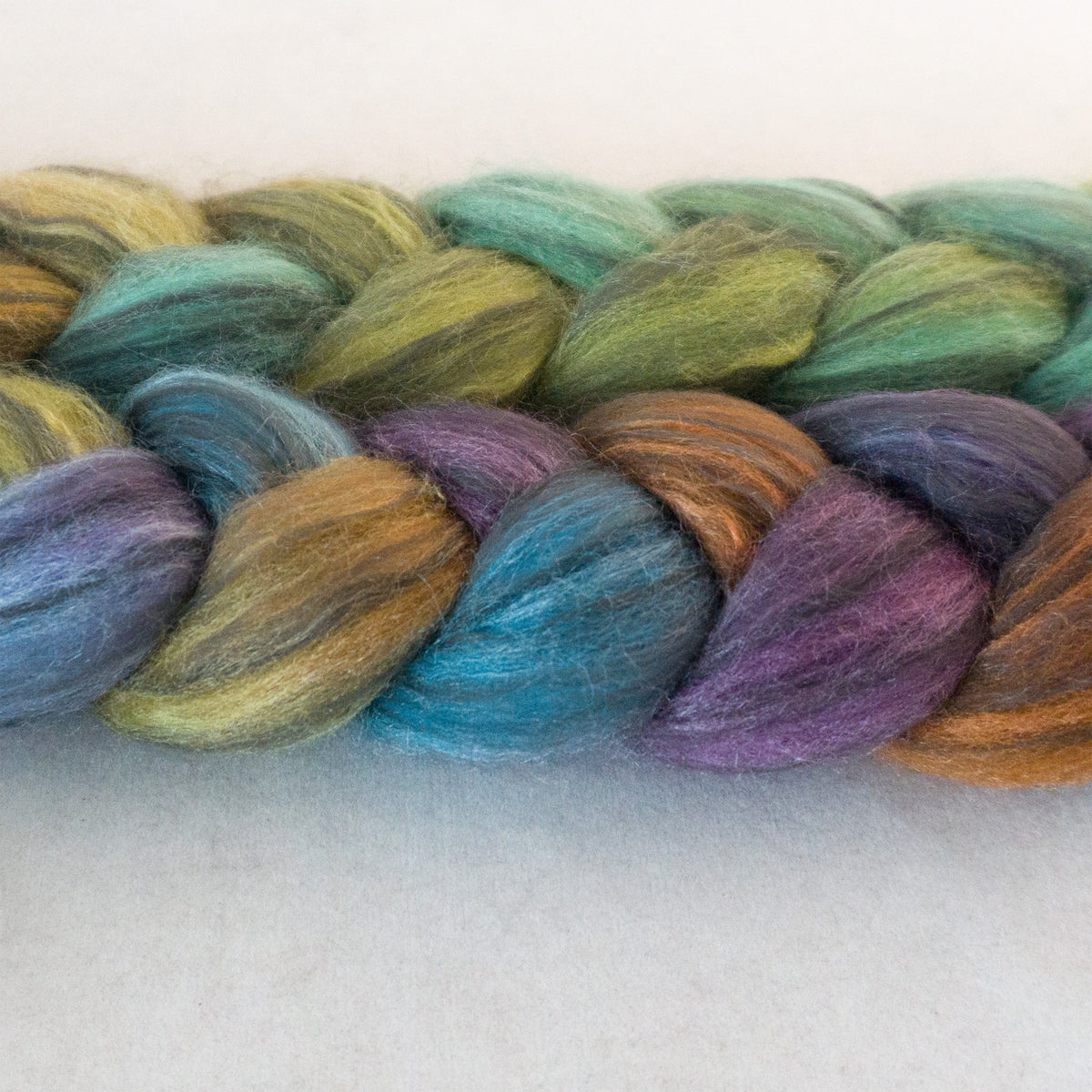 Polwarth Black Bamboo Silk Roving - Arizona – Greenwood Fiberworks
