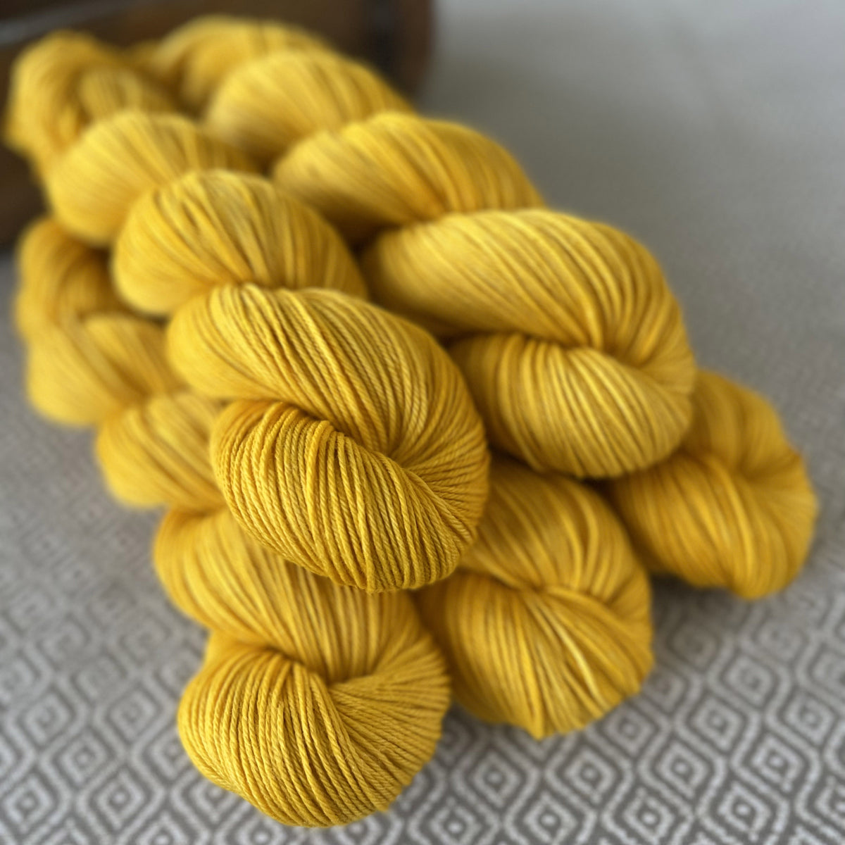 Simply DK Yarn - Canary Semi Solid – Greenwood Fiberworks
