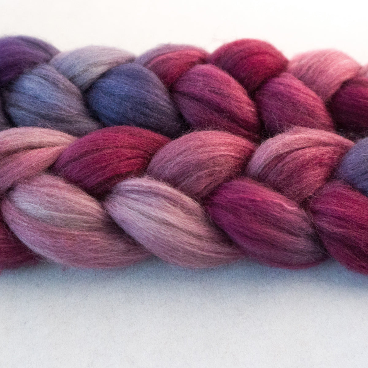 Merino Yak Silk Roving - Meteor Shower – Greenwood Fiberworks