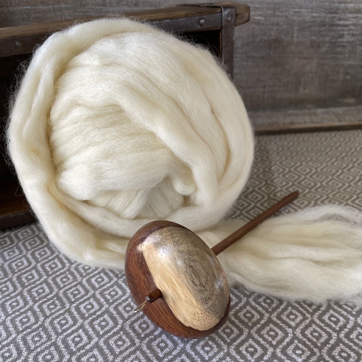 Sock Roving - Natural – Greenwood Fiberworks