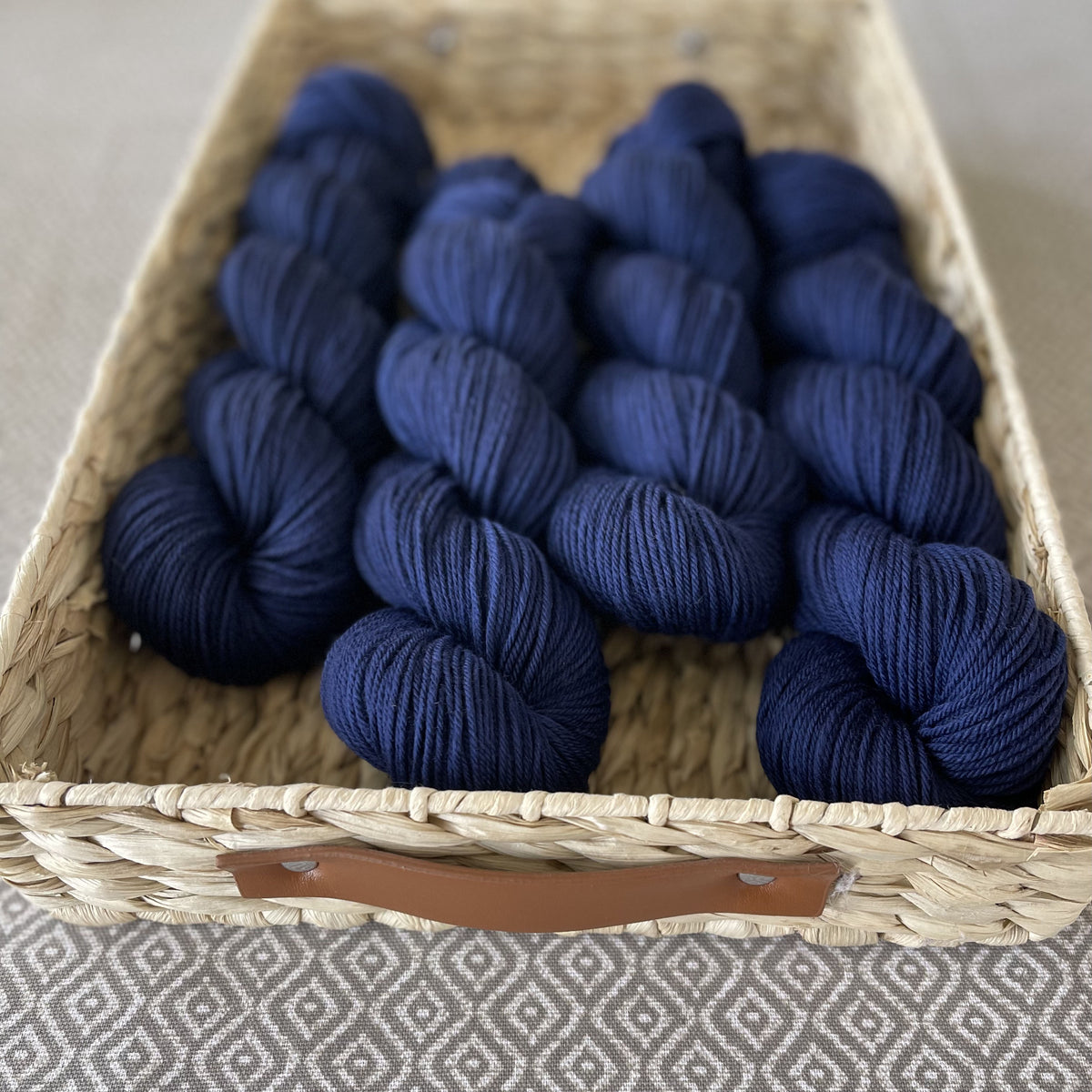 Simply DK Yarn - Navy Semi Solid – Greenwood Fiberworks