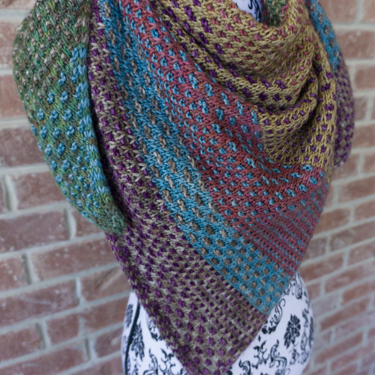 Nightshift Shawl Kit - Weekend – Greenwood Fiberworks