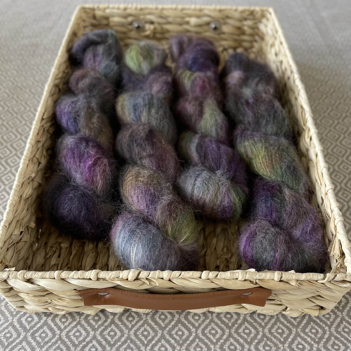 Fine Fluff Yarn - Northern Lights – Greenwood Fiberworks