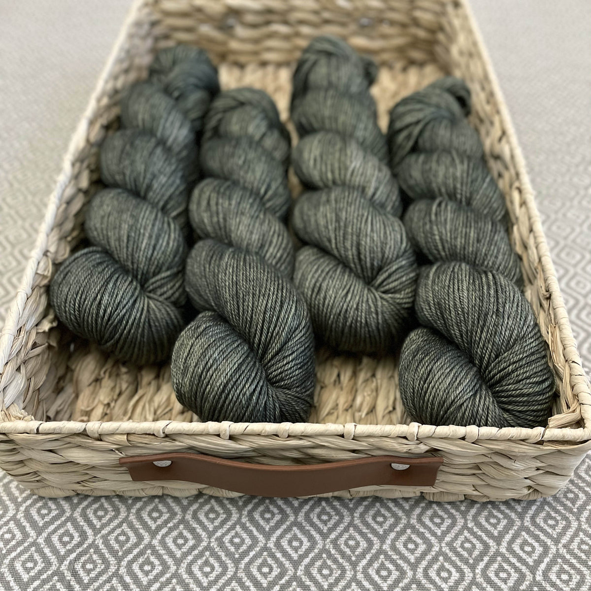 DK Yakity Yak Yarn - Sage Semi Solid – Greenwood Fiberworks