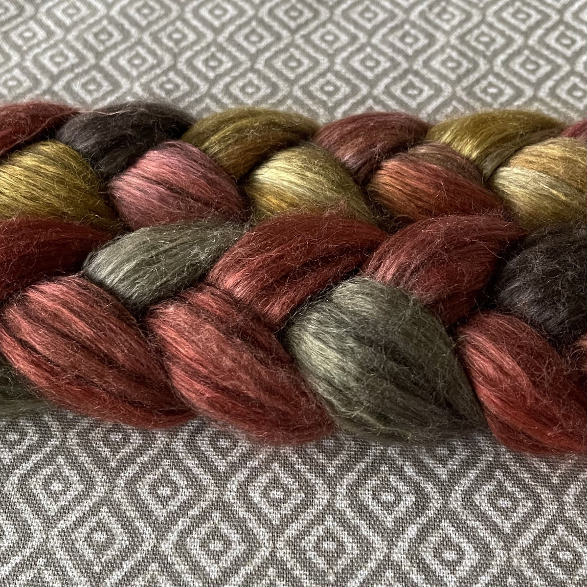 Yak Silk Roving - Sunflower – Greenwood Fiberworks