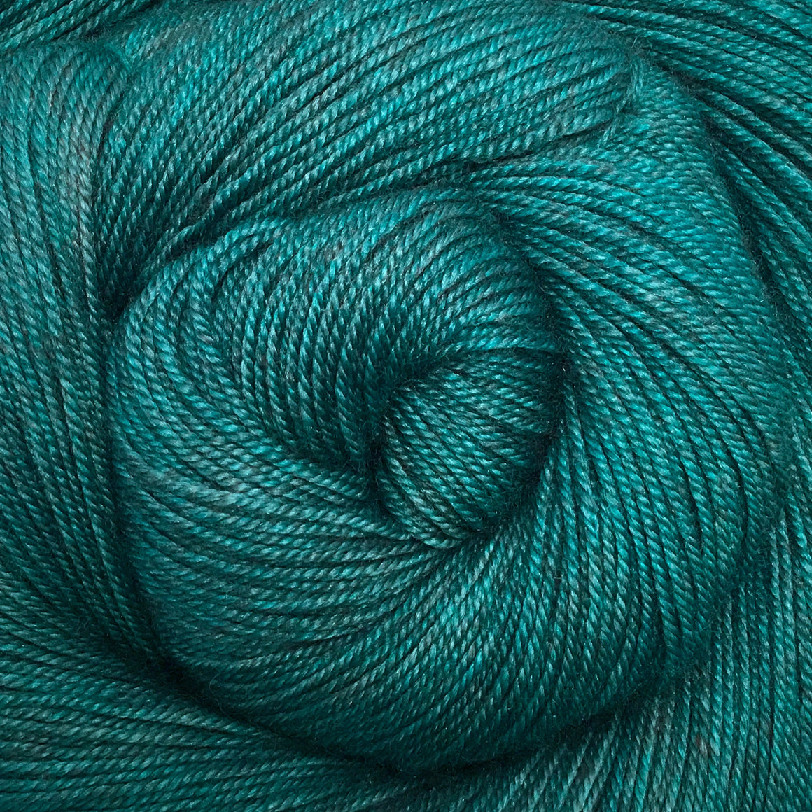 Yakity Yak Fingering Weight Yarn - Turquoise Semi Solid – Greenwood ...