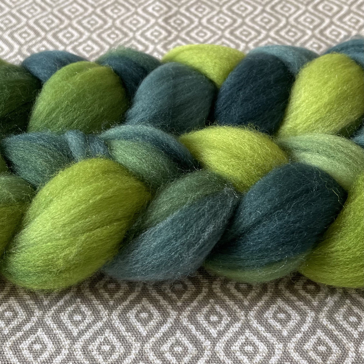 Polwarth Wool Roving - Emerald – Greenwood Fiberworks