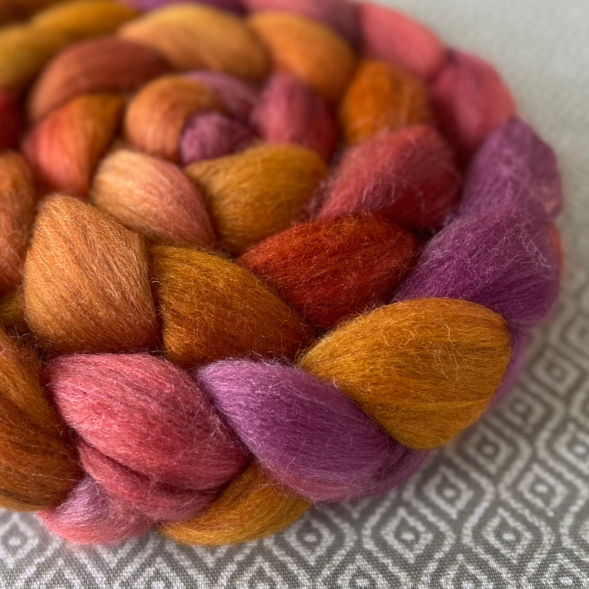 Merino Yak Silk Roving - Topaz – Greenwood Fiberworks