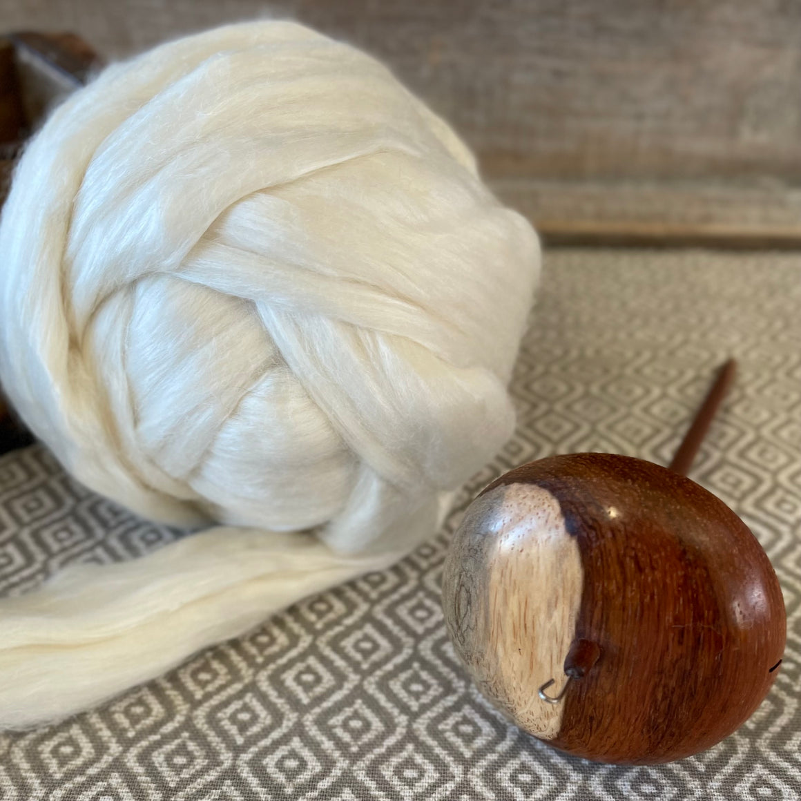Merino Bamboo Silk Roving – Greenwood Fiberworks