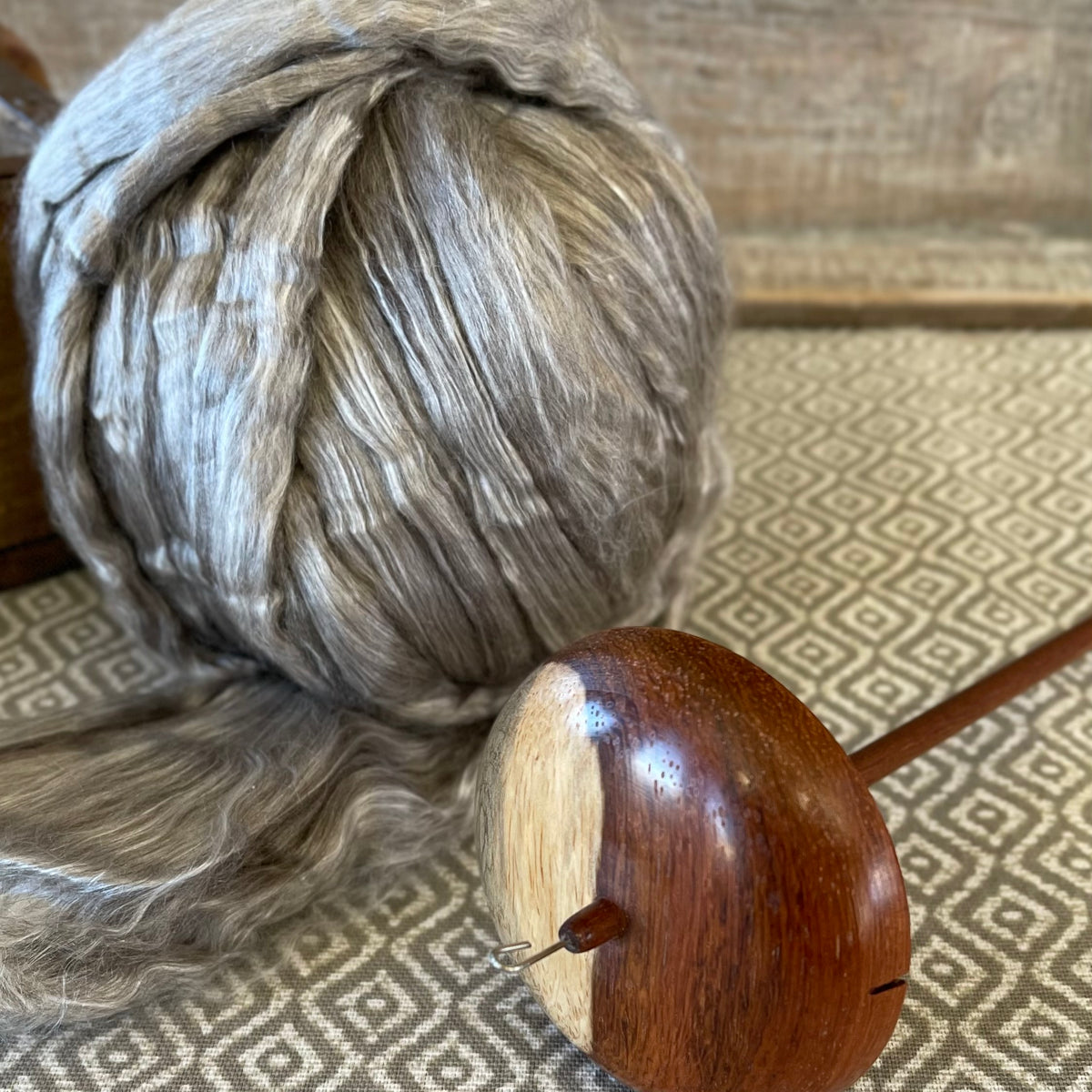 Yak Silk Roving - Natural – Greenwood Fiberworks